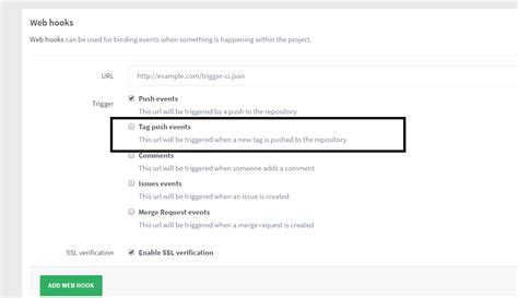 Git Is It Possible On Gitlab Ci Build Only On Tag Push Event Stack