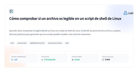 Cómo Comprobar Si Un Archivo Es Legible En Un Script De Shell De Linux
