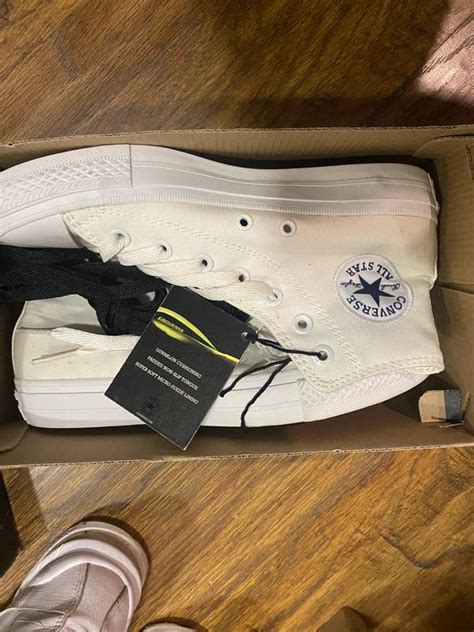 Конверси високі на високій підошві converse білі — ціна 700 грн у ...