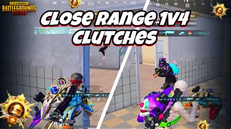 Omni Op Close Range Clutches 1v4 Gameplay Pubg Mobile BGMI YouTube