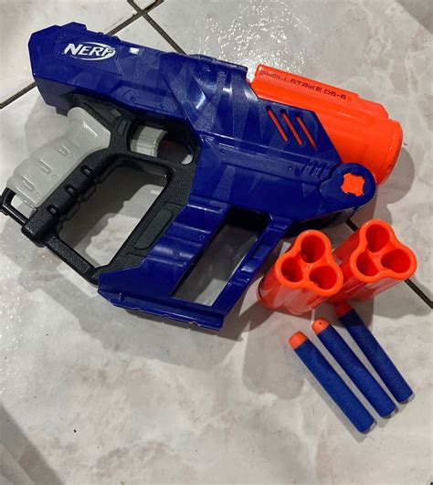 Nerf Shellstrike 05 6 Brinquedo Nerf Usado 76377011 Enjoei
