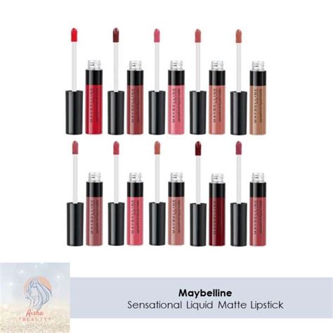 Promo Maybelline Color Sensational Liquid Lipstick Make Up Matte