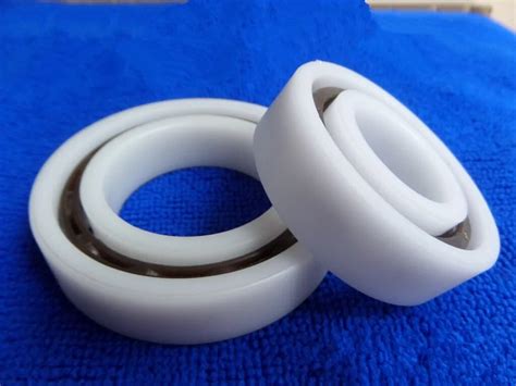 20pcs 6200 10mm Pom Plastic Bearings With Glass Balls 10x30x9 Mm Nylon