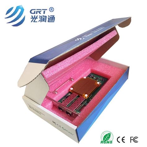 光润通（grt）万兆光纤网卡 X520双光口 Intel 82599es芯片 Pci E