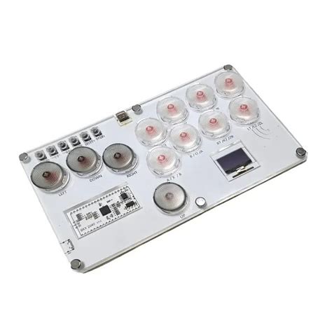 Sky2040 Hitbox Pc Ps3 Ps4 Ps5 Switch Android Steam Fight Stick Arcade Game Controller Rgb