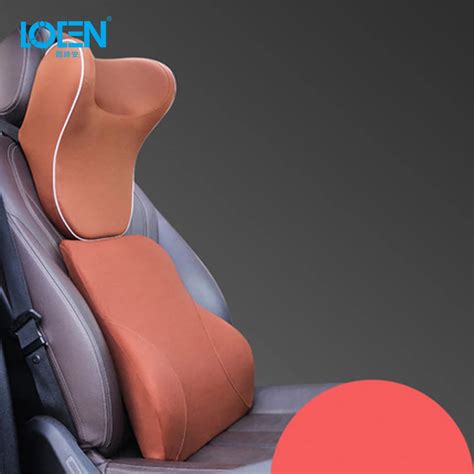 Aliexpress Buy 1Pcs Memory Foam Car Pillow Seat Headrest Neck Pillows Waist Lumbar Support