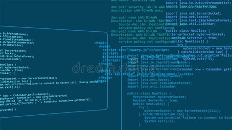 Security Software Access List Firewall Rules Configuration Animation