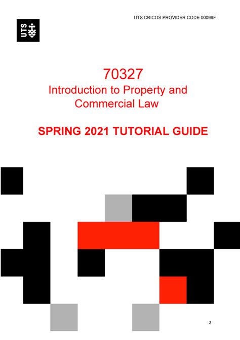 IPCL Complete Tutorial Guide Spring 2021 UTS CRICOS PROVIDER CODE