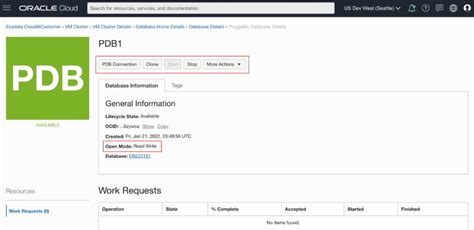 Pdb Management For Exadata Database Services And Database Cloud Vm