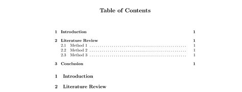 Bold Section Headings In The Table Of Contents Of The Springer Lncs Template Tex Latex Stack