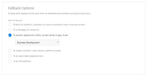 Set Call Routing Rules For Departments