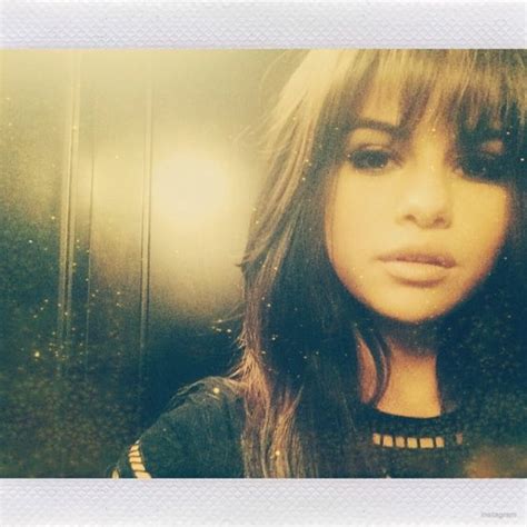 Selena Gomez Debuts Bangs Hairstyle Fashion Gone Rogue
