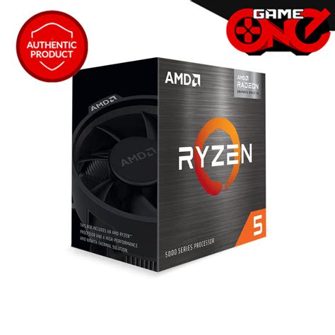 Amd Ryzen 5 5600g With Radeon Graphics 6 Core 12 Thread Processor Shopee Philippines