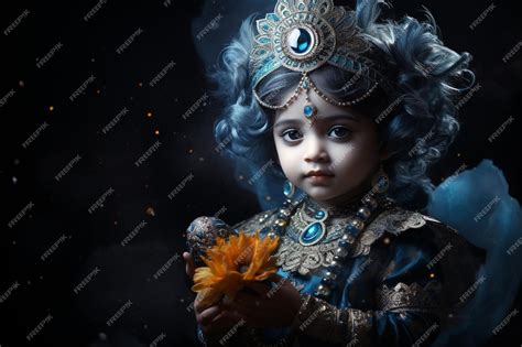 Premium Ai Image Krishna Janmashtami One Of The Main Festivals In