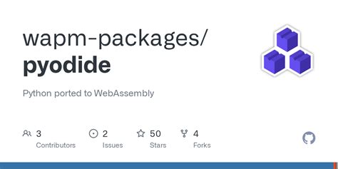 Github Wapm Packagespyodide Python Ported To Webassembly