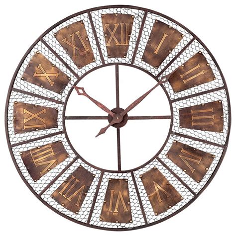 Outdoor Wall Clock Contemporary Wall Clocks By Beyond Stores Houzz