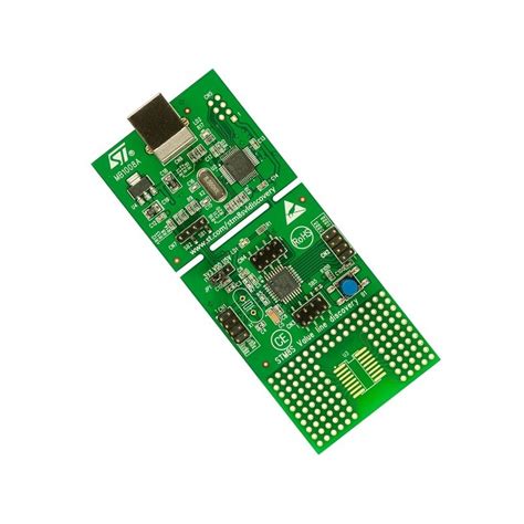 stm8svldiscovery starter kit with a microcontroller from the stm8