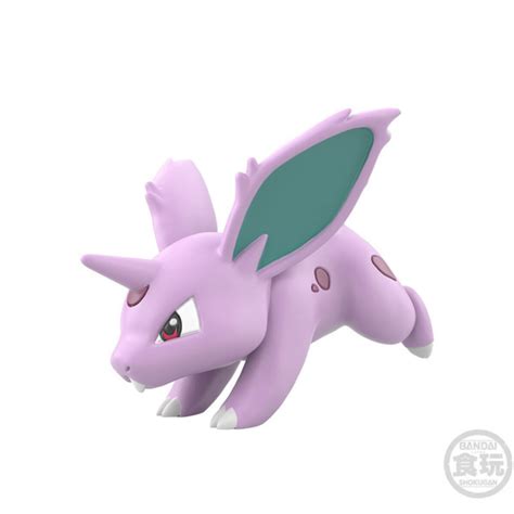 Pokemon Scale World Nidoran Male And Nidorino And Nidoking Premium Bandai