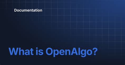 what is openalgo documentation
