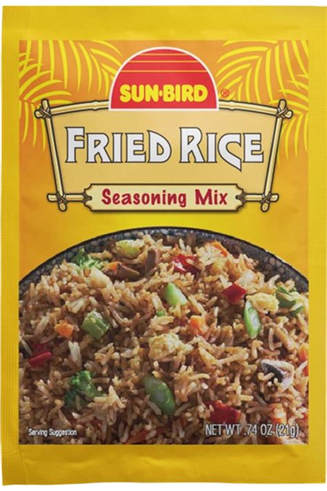Sun Bird 074 Oz Fried Rice Seasoning Mix Kitchn