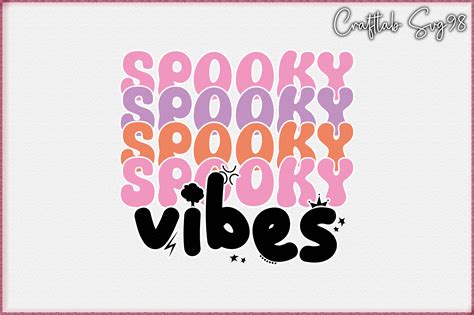 Halloween Spooky Vibes Png Graphic By Craftlab98 · Creative Fabrica