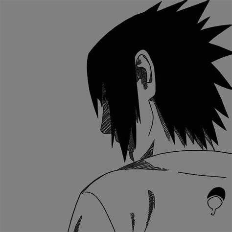 Sasuke Icon In 2024 Naruto Sketch Naruto Sasuke