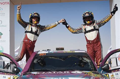 Al Attiyah Starts Fia World Cup For Cross Country Bajas With Hail Rally