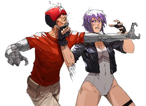 Kusanagi Motoko Ghost In The Shell Drawn By Raphmavrost Danbooru