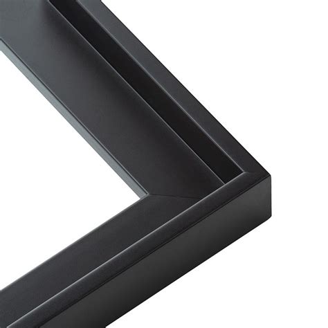 20x28 Canvas Frame Black Solid Wood Floater Frame Width 1 5 Inches