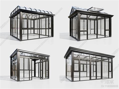 现代阳光房3d模型下载【id1135366333】知末3d模型网