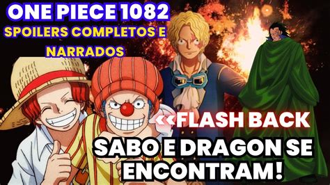 One Piece 1082 Sabo E O Reveria Flashback De Buggy E Shanks One