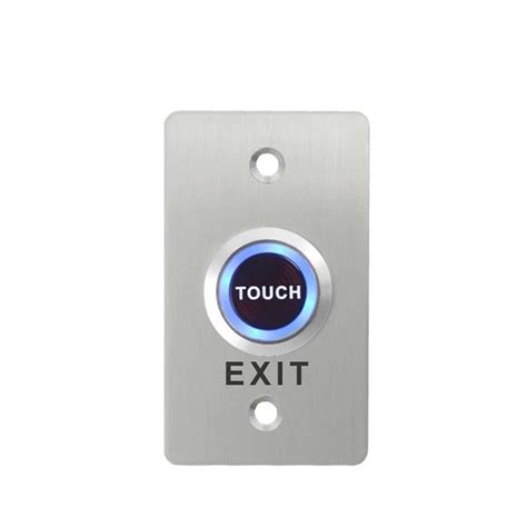 New 304 Stainless Steel 1 8 Thickness Metal Door Push Exit Switch