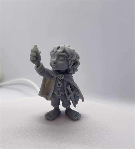 🧙‍♂️ Frodo Baggins Chibi The Lord Of The Rings・ Stl File For 3d