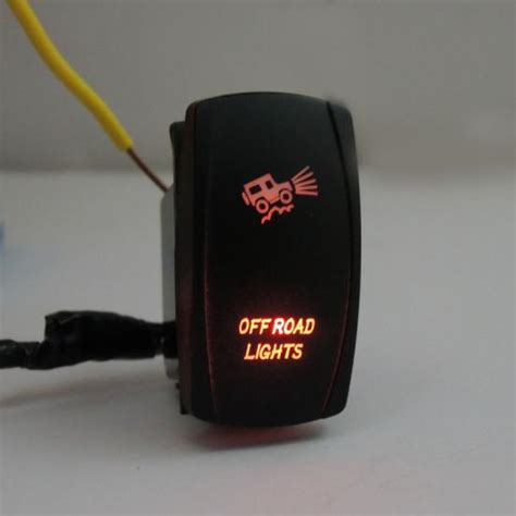 Best UTV Switch Waterproof Polaris Ranger RZR XP UTV ATV Red UTV Switch Waterproof Polaris