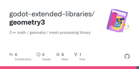Github Godot Extended Librariesgeometry3 C Math Geometry Mesh Processing Library
