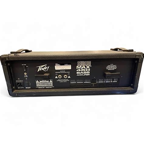 Used Peavey Used Peavey Max 450 Bass Amp Head Guitar Center