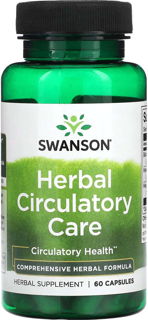 Swanson Herbal Circulatory Care News And Prices At Priceplow