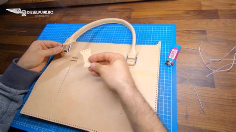 Bag Pattern Leather Diy Pdf Download Weekender Bag Video Tutorial