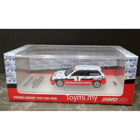 Hk Special Inno Model 164 Honda Civic Ef Ef9 Ayrton Senna Shopee