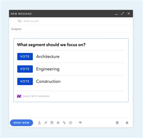 Feature Spotlight Polls And Surveys Mixmax