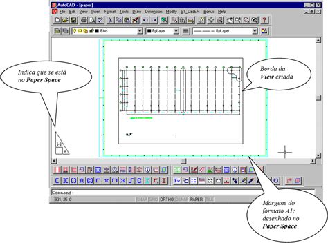 Model Space Paper Space Stabile