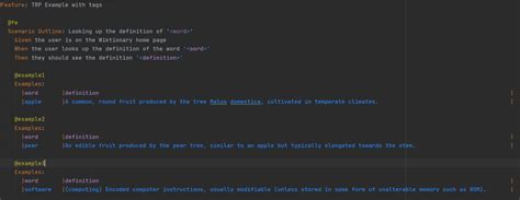 Tag Visualisation For Scenario Outline Examples In Report Portal Tool · Issue 152 · Invictum