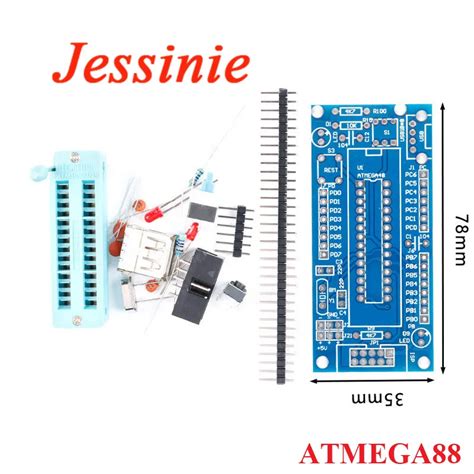 Atmega8 Atmega48 Atmega88 Avr Diy Pcb Isp Usb 