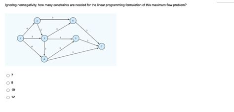 Solved Ignoring Nonnegativity How Many Constraints Are