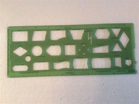 Vintage Ibm Flowcharting Template Gx20 8020 1 Drafting ~ Ships Free 4723026007