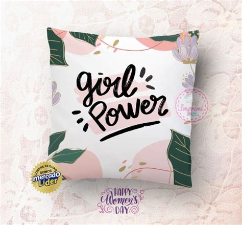 Plantillas Almohadones Girl Power Dia De La Mujer Madre 2 IMPRIMIKITS