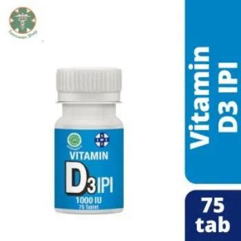 IPI Vitamin D3 75 Tablet Lazada Indonesia