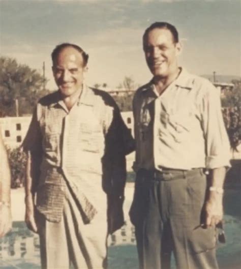 Outfit Heavyweight Joey Aiuppa With His Right Hand Man In The Cicero