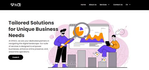 space website reactjs nextjs typescirpt مستقل