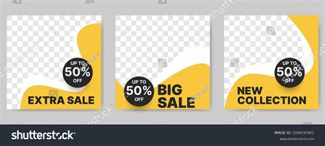 Fashion Sale Banner Design Template Social Stock Vector Royalty Free